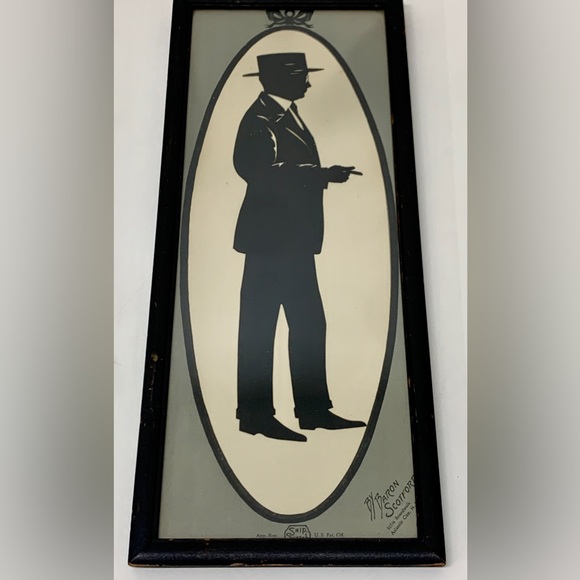 Art | Vintage Early 2th Century Antique Framed Baron Scotford Gentleman ...